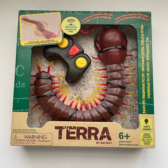 Terra | Toys | New Terra By Battat Rc Giant Centipede Remote Control ...